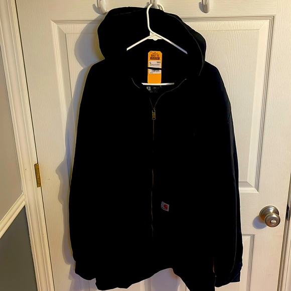 Carhartt | Jackets & Coats | Mens New Carhartt Xl Tall Rain Defender Thermal Lined Full Zip Up ...